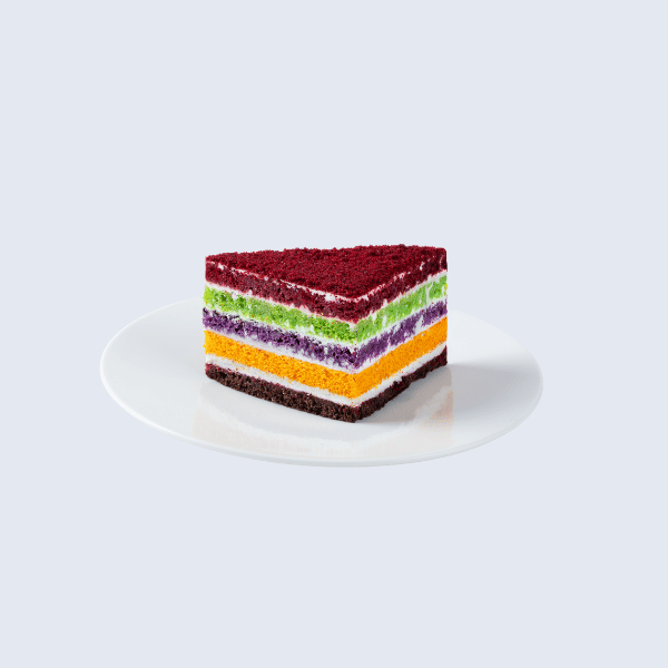 Rainbow Dilim Pasta - 7 Kıta Tatlıcılık